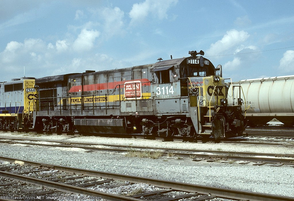 CSX B23-7 3114